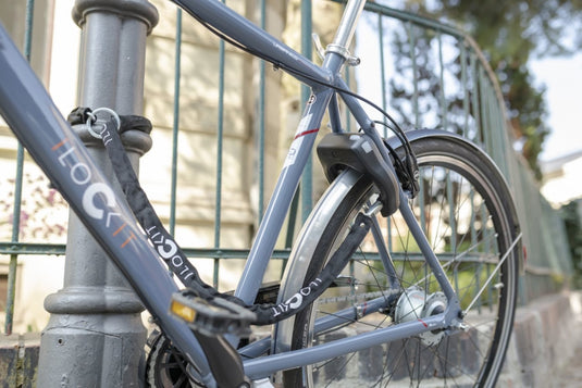 A bicycle frame lock - comfortable and secure – I LOCK IT